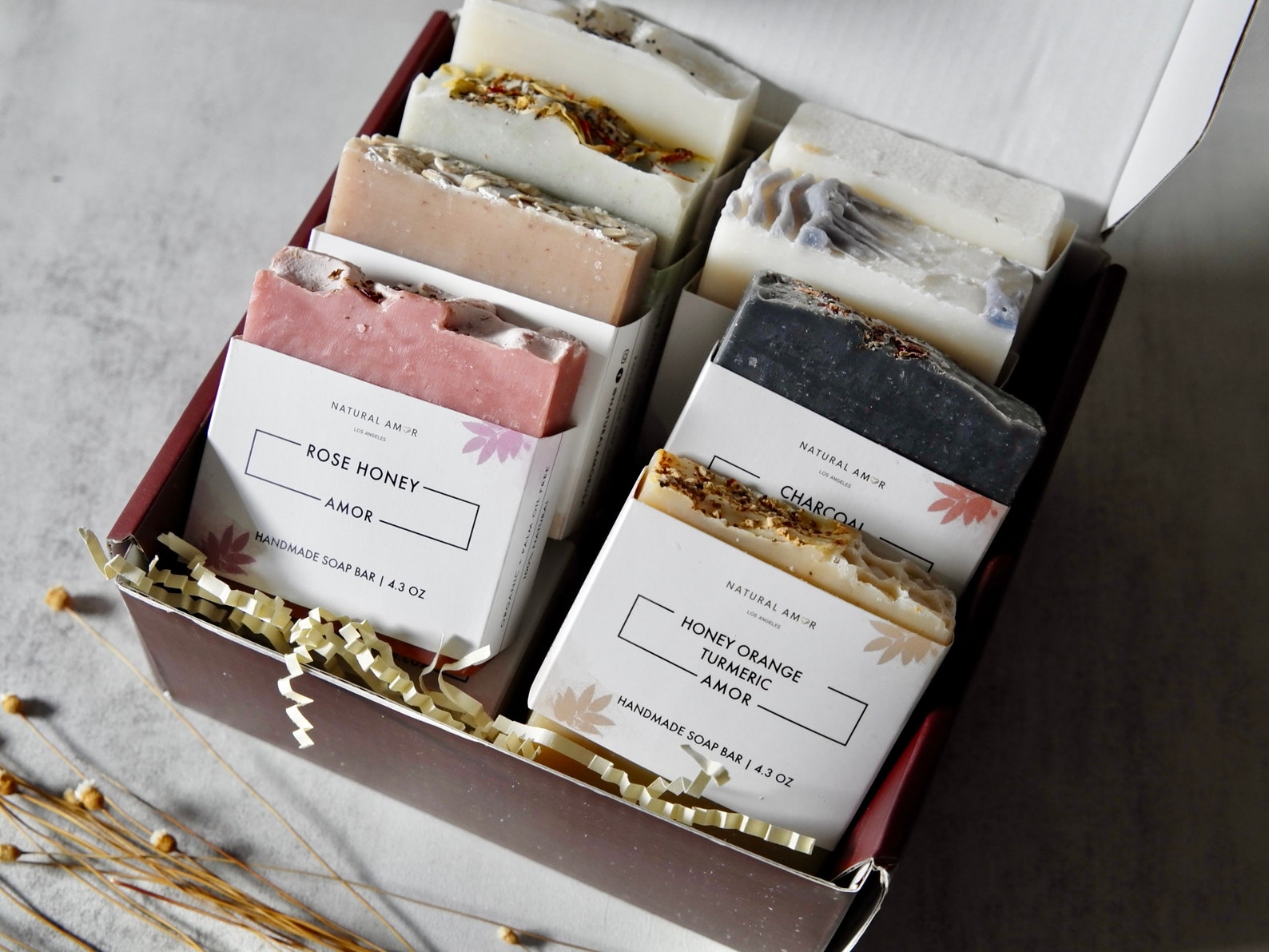 Handmade Soap Gift Box 8pk All Natural Bar Soap Gift - Etsy