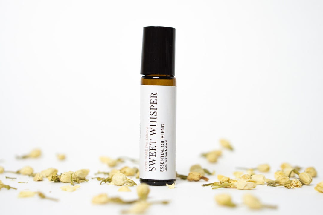 Sweet Whisper Essential Oil Blend Roller 10 ML | Jasmine & Vanilla ...