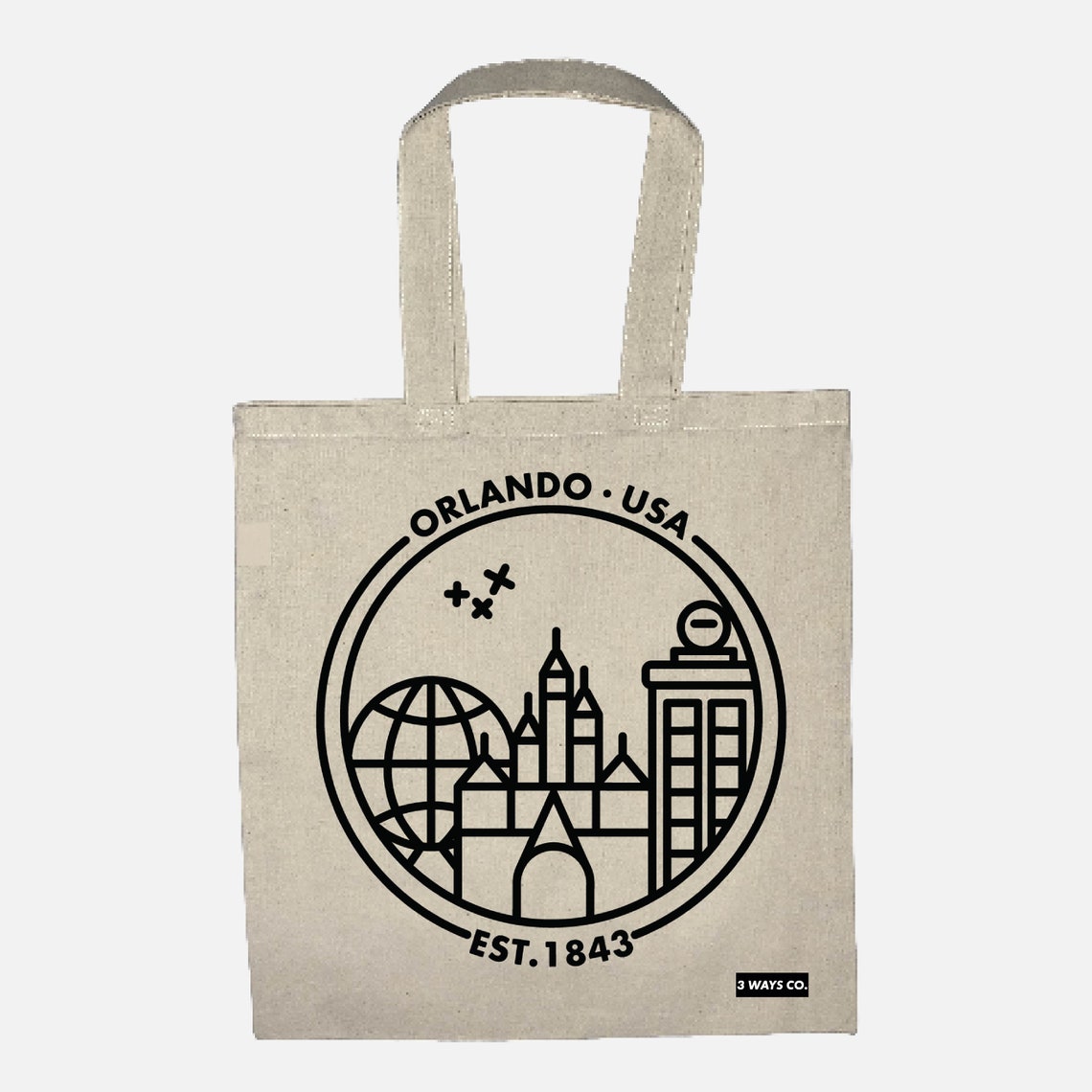 Tote Bag City Themed Design 3waysco - Etsy