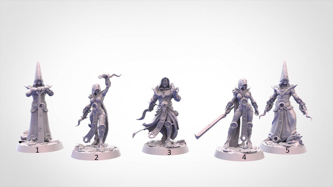 Orcus Cultist - Odyssey Through the Planes - Axolote Gaming 3D Printed ...