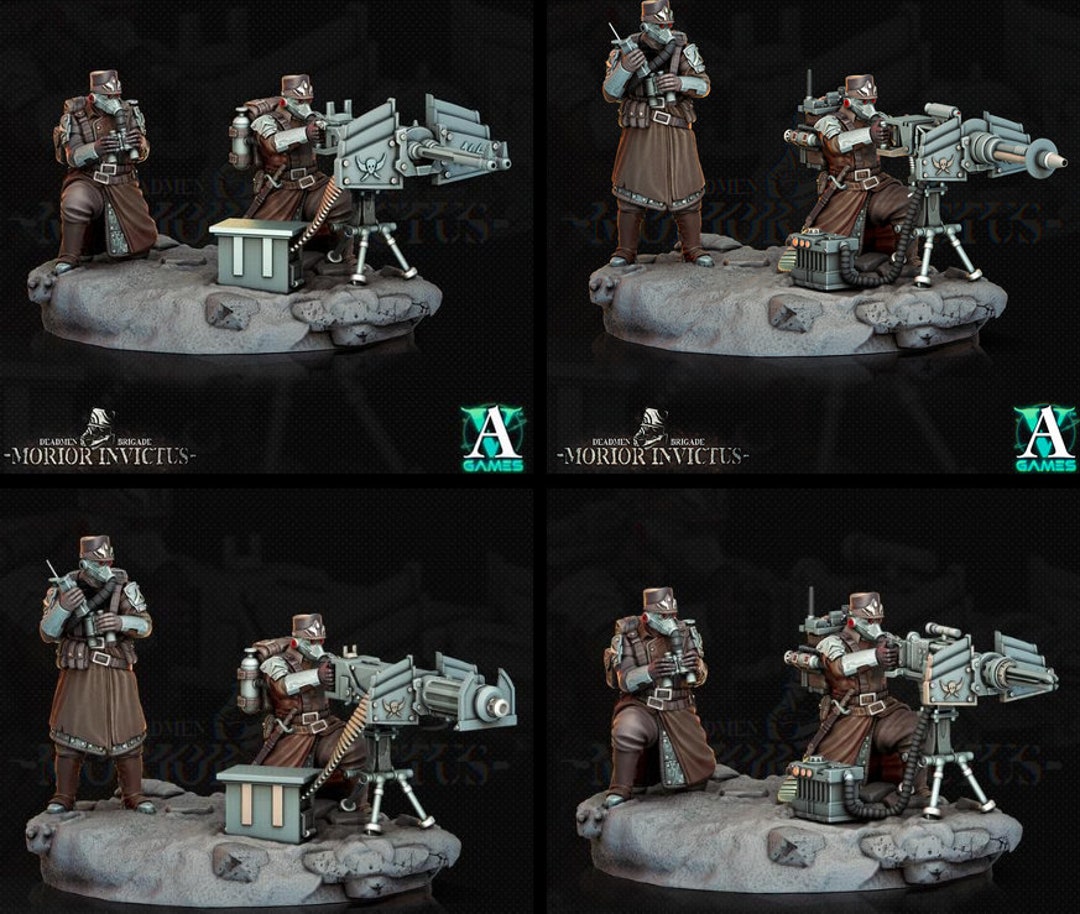 Heavy Infantry Weapon Team - Deadmen Brigade - Morior Invictus - Dnd ...