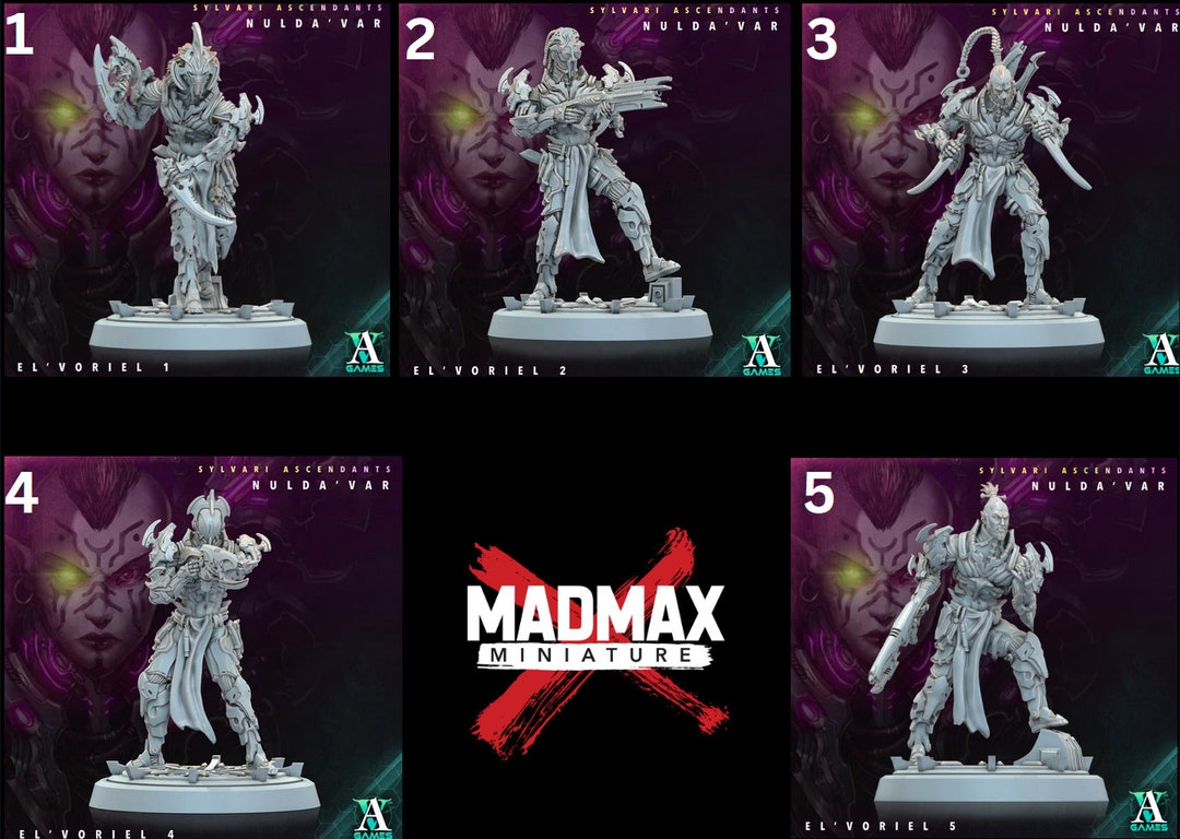 El Voriel - Sylvari Ascendants - Nulda Var - Archvillain Games 3D ...