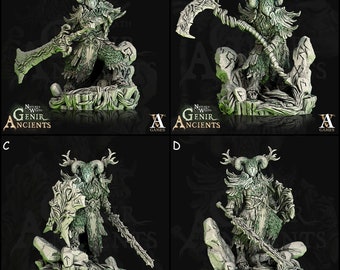 Gallows Dnd Miniature L 3D Printed Model L Ratman Ogre L Beast ...