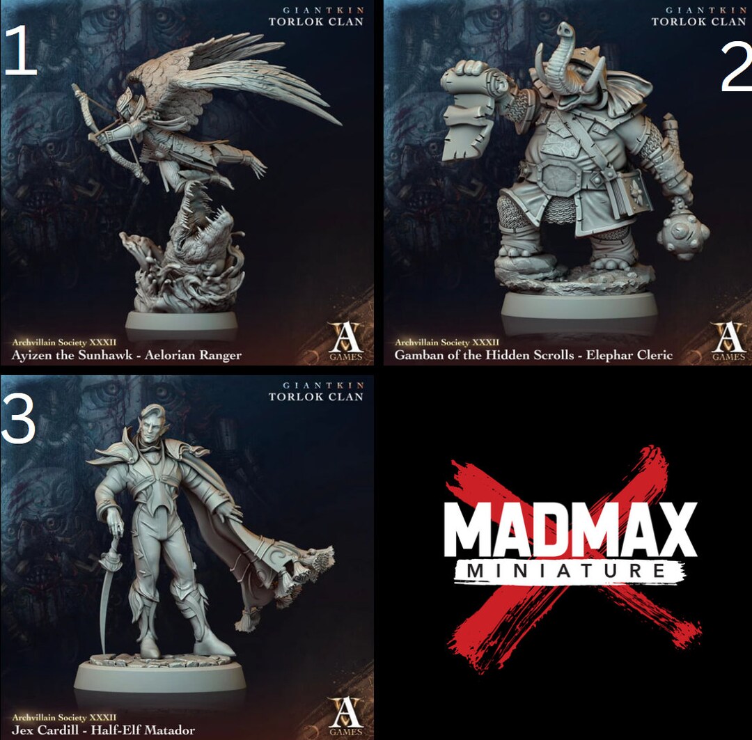 Society Vol. XXXII - Giantkin - Torlok Clan - Archvillain Games ...