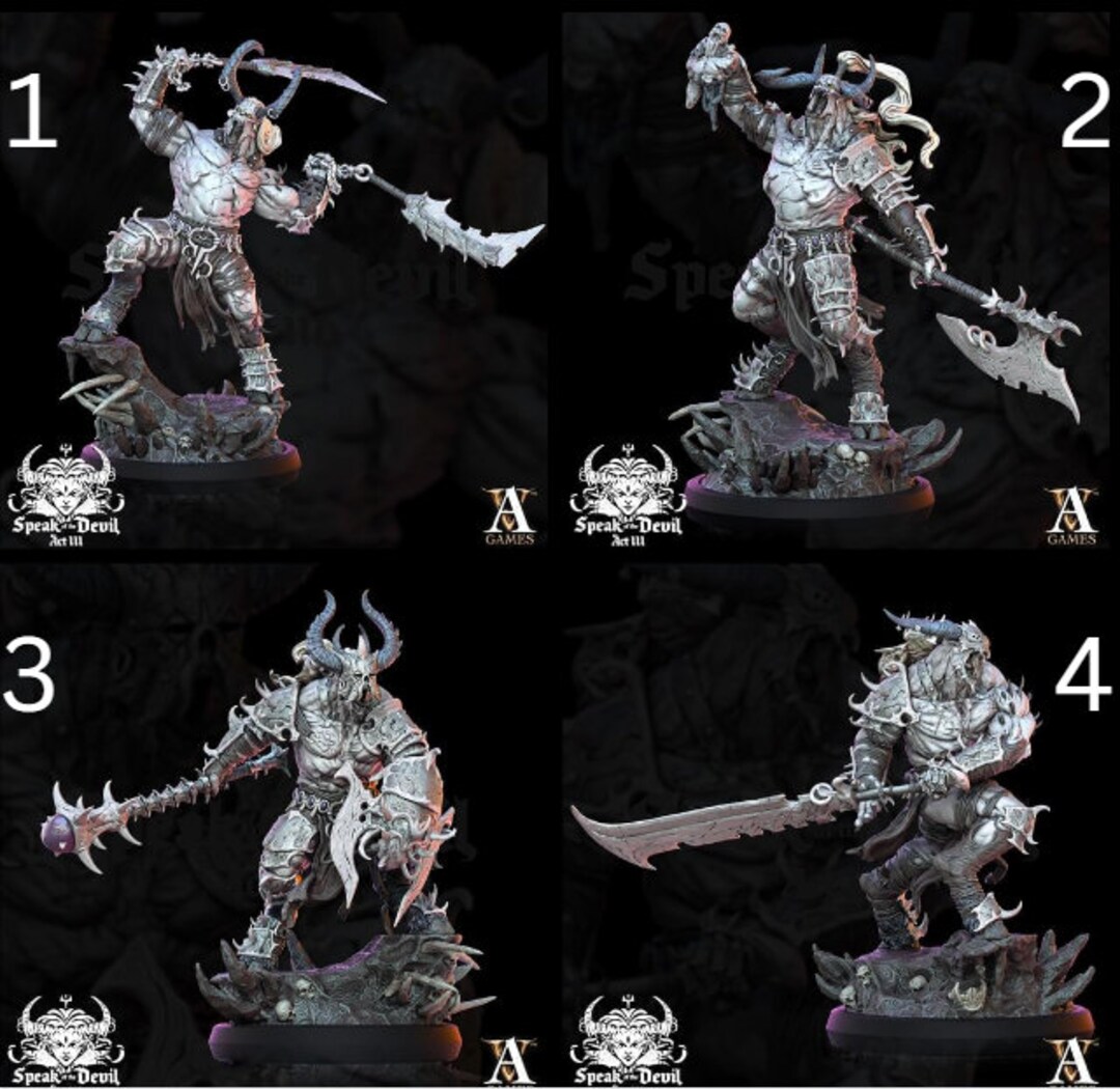 Manark Nai - Speak of the Devil Vol. III - Archvillain Games 3D Printed ...