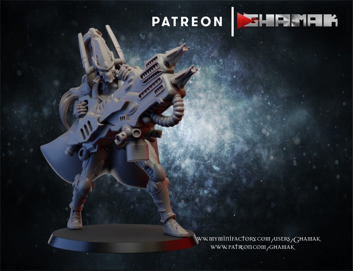 Reaper Space Elves POSE OPTION Ghamak 32mm Miniatures | Etsy