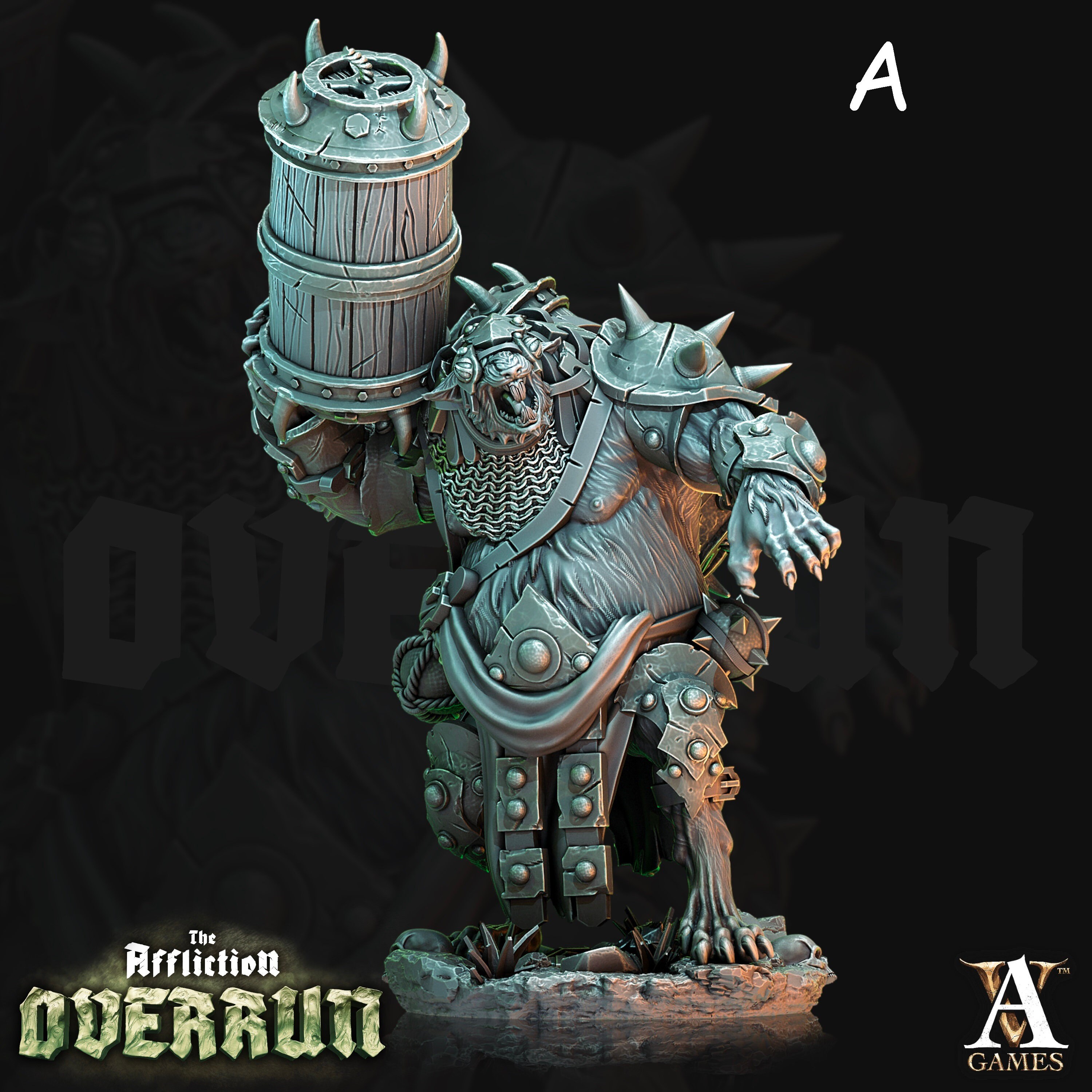Rat Saboteurs Dnd Miniature L 3D Printed L Ratman Ogre L - Etsy