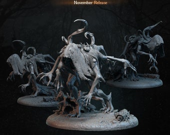 Azael, Pit Lord Dnd Miniature L 3D Printed Model L Monster L Beast ...