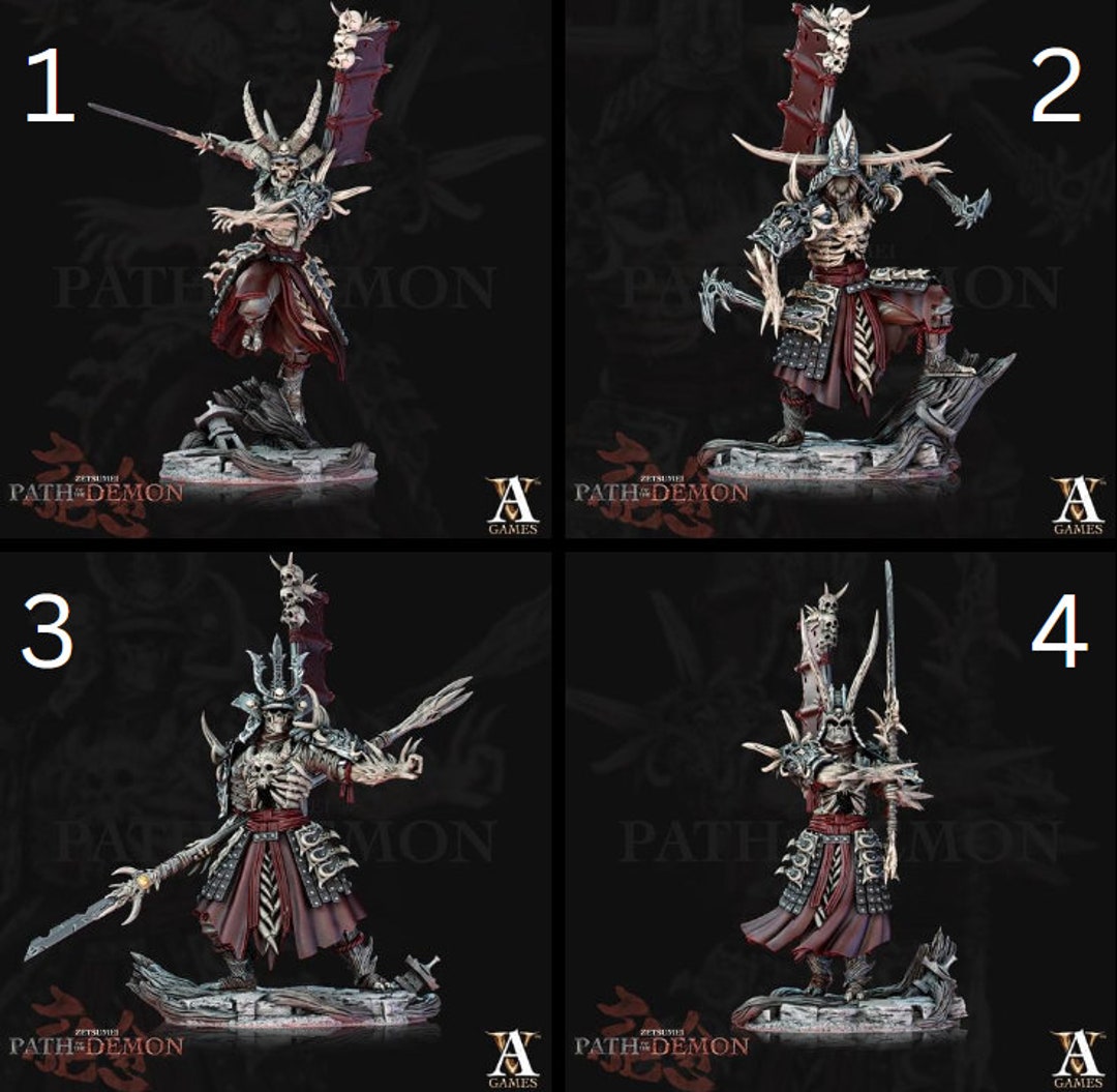 Dai Gaikotsu Senshi - Zetsumei - Path of the Demon - Dnd Miniature L ...