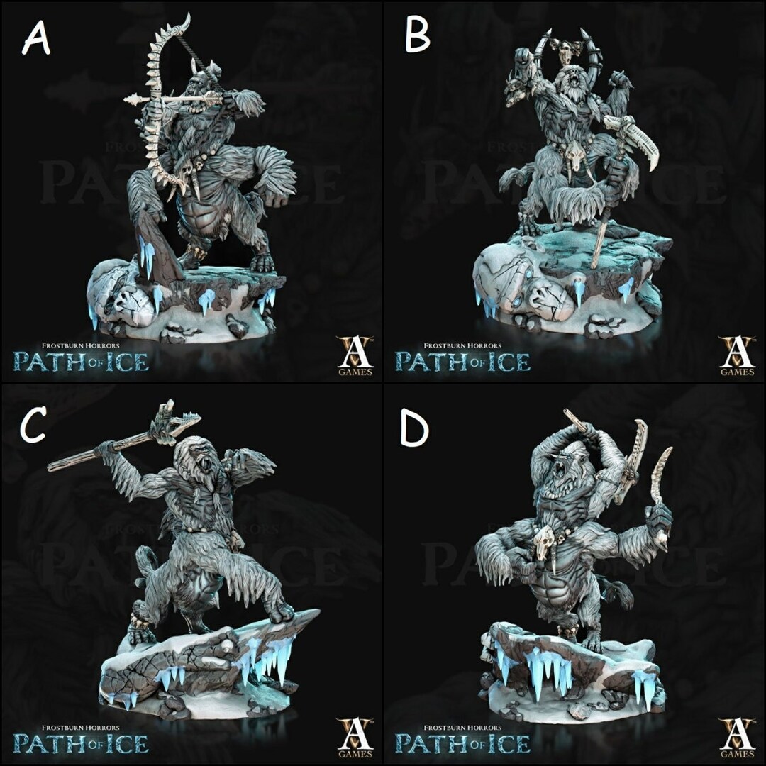 Apalumis L Dnd Miniatures L 3D Printed Model L Archvillain Games L ...