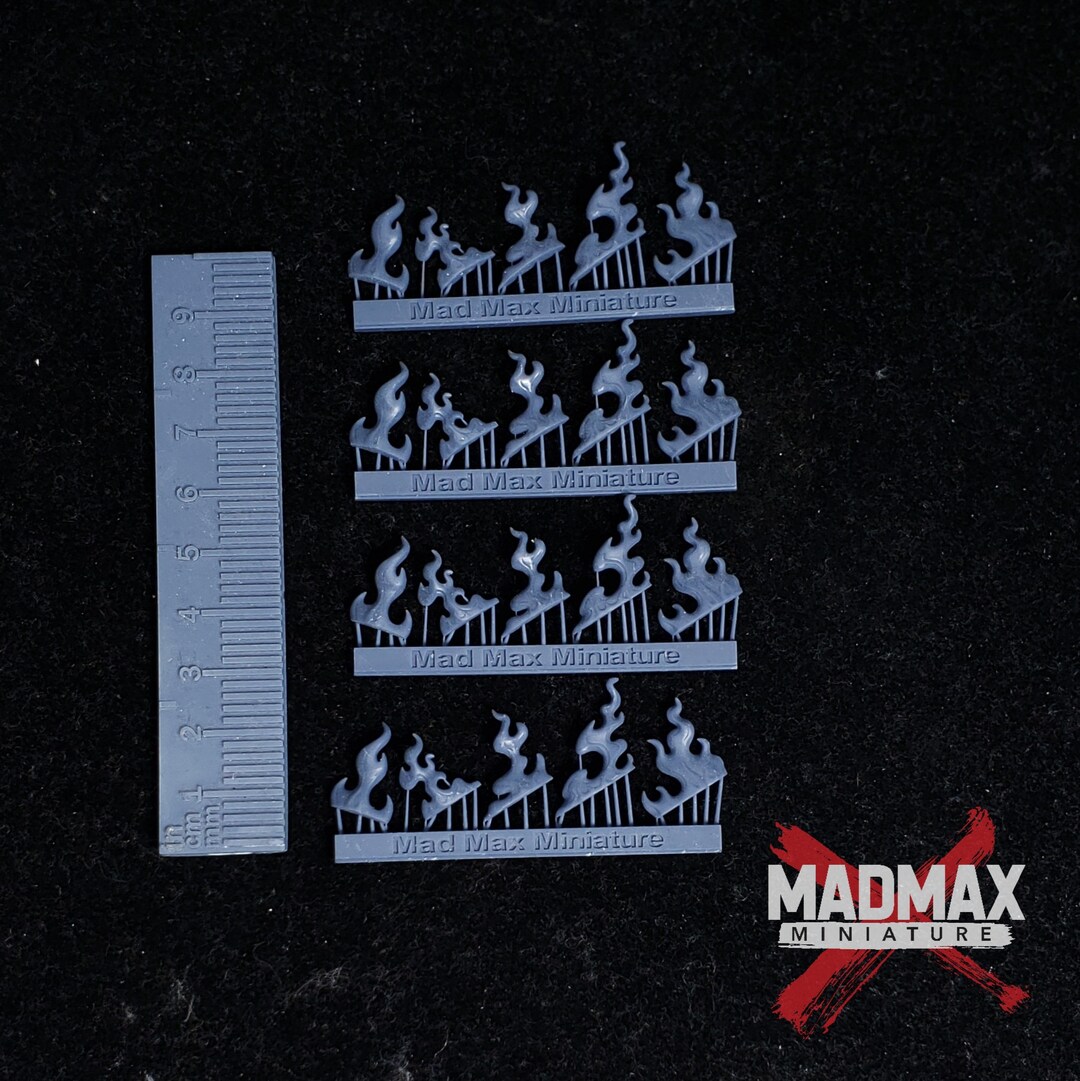 Fire Base Decoration - Mad Max Miniature | Basing Material | Make You ...