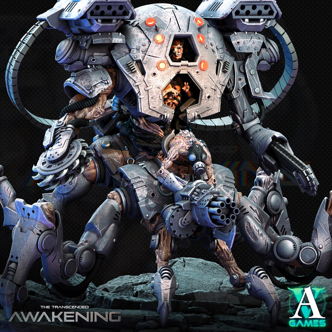 Scion of Despair - the Transcended - Awakening L 3D Printed Model L ...