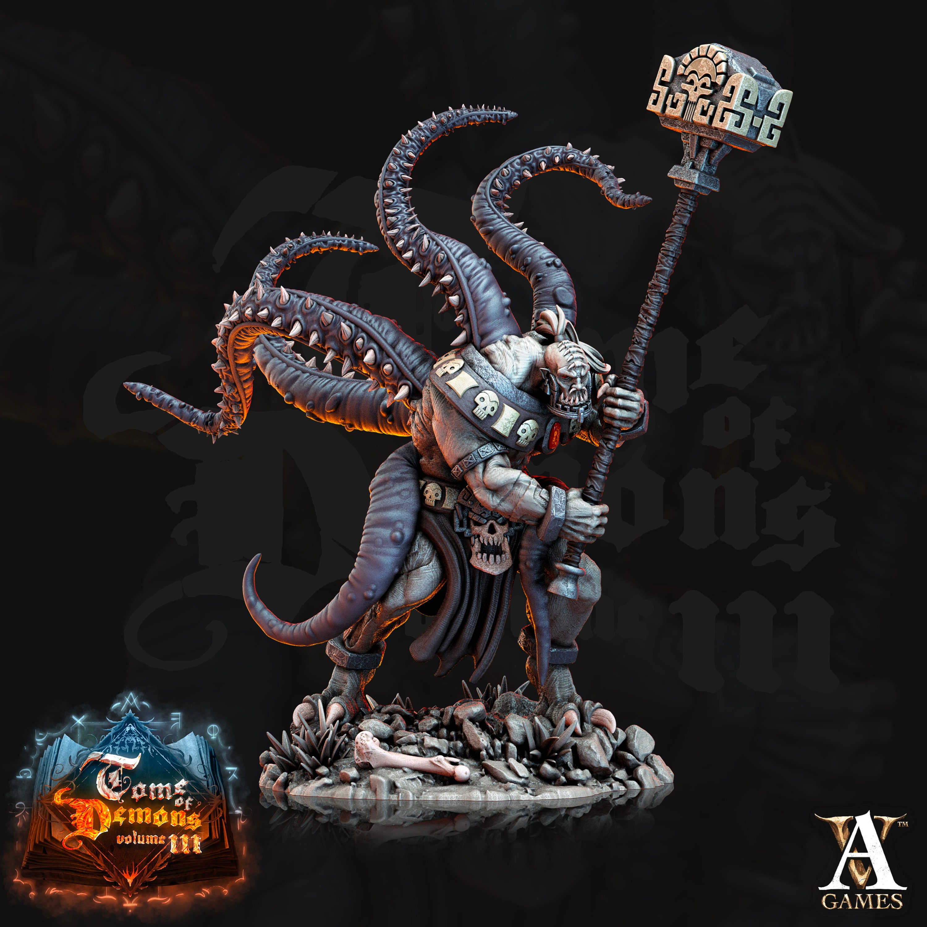 Qyintakla Abominations Dnd Miniature L 3D Printed Model L - Etsy