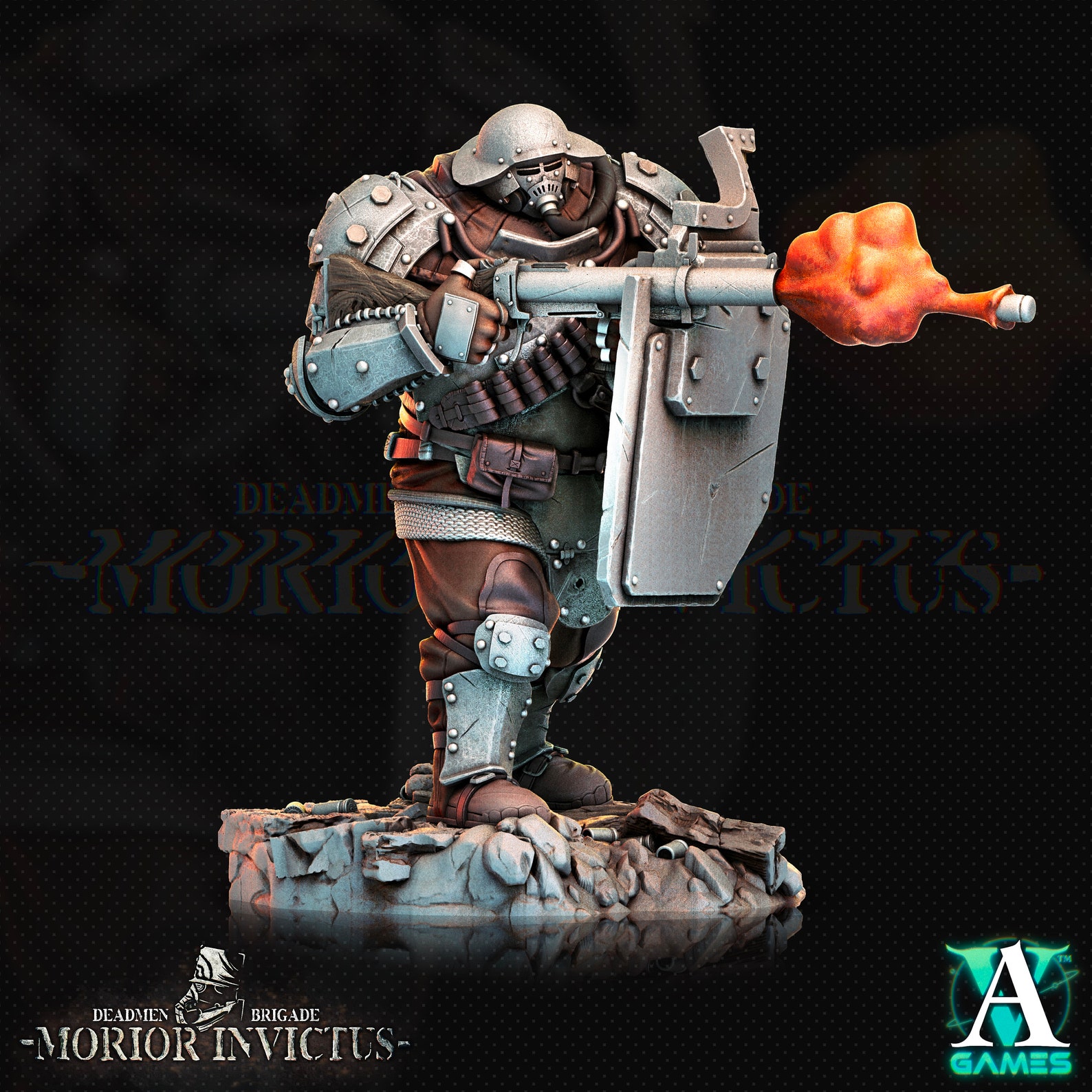 Iron Guard - Deadmen Brigade - Morior Invictus - Dnd Miniature L ...