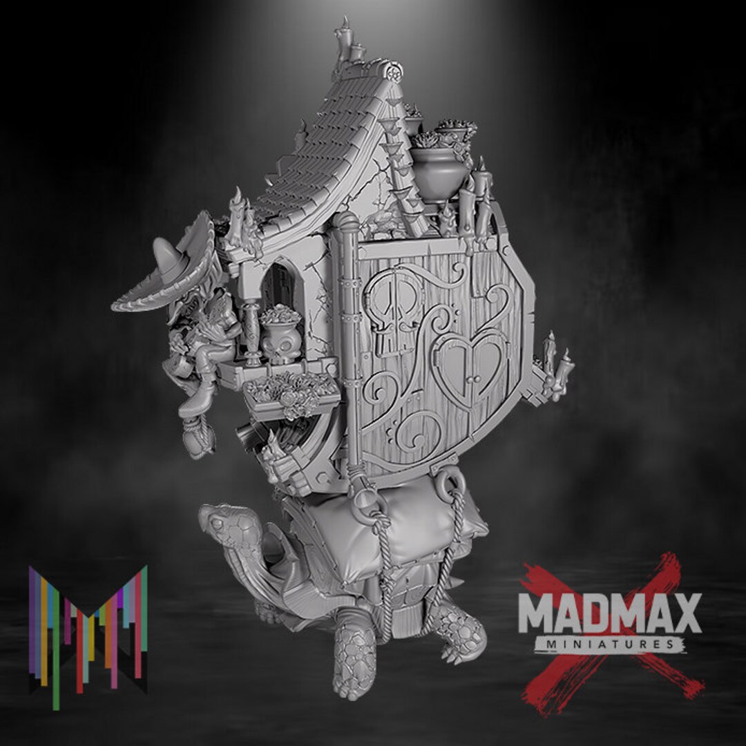 Tortuga - Durgin Paint Forge | Tabletop RPG Miniature | Roleplaying 3D ...
