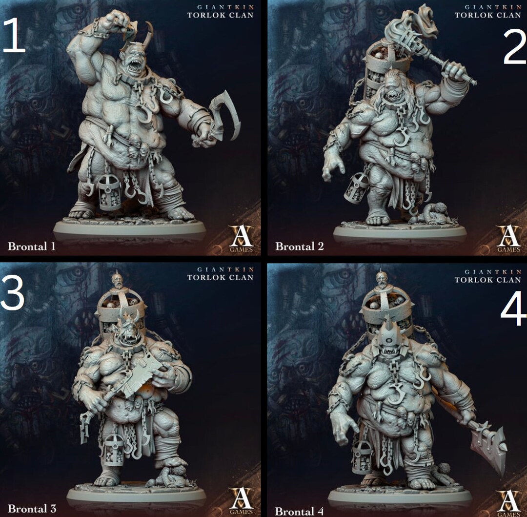Brontal - Giantkin - Torlok Clan - Archvillain Games | Tabletop RPG ...