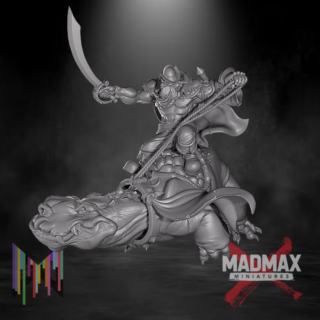 Urghor the Blue - Durgin Paint Forge | Tabletop RPG Miniature ...