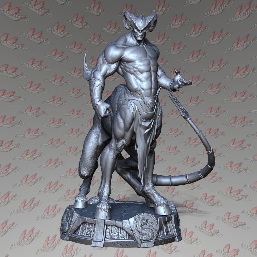 Motaro Dnd Miniature L 3D Printed Model L Mortal Kombat L Dungeons and ...