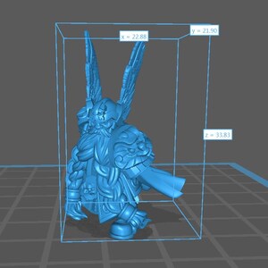 Dwarf Lord Hero Jarl of the High Peak - Durgin Paint Forge | 32mm | Dnd ...