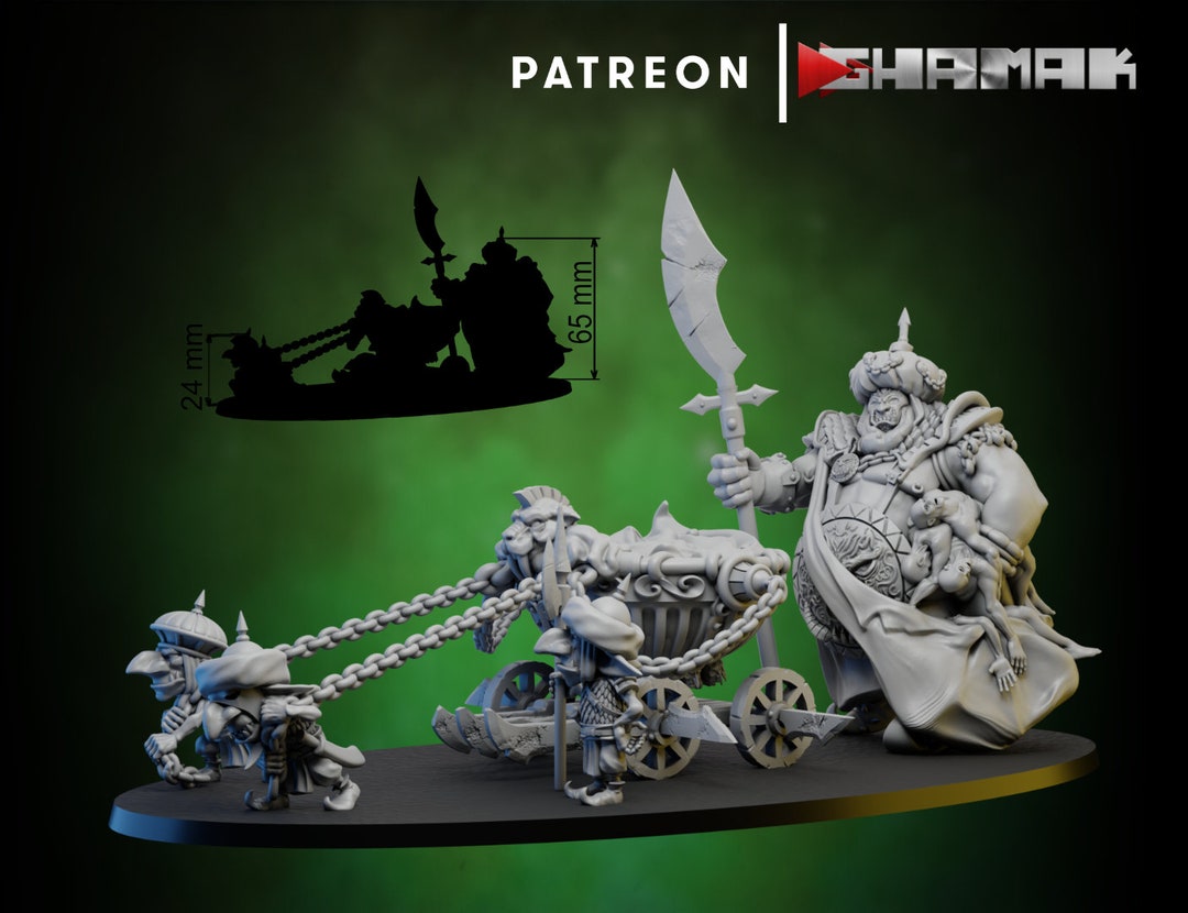 Slaughter Master - Ogre Persian Army *POSE & SIZE OPTION* - Ghamak Rpg ...