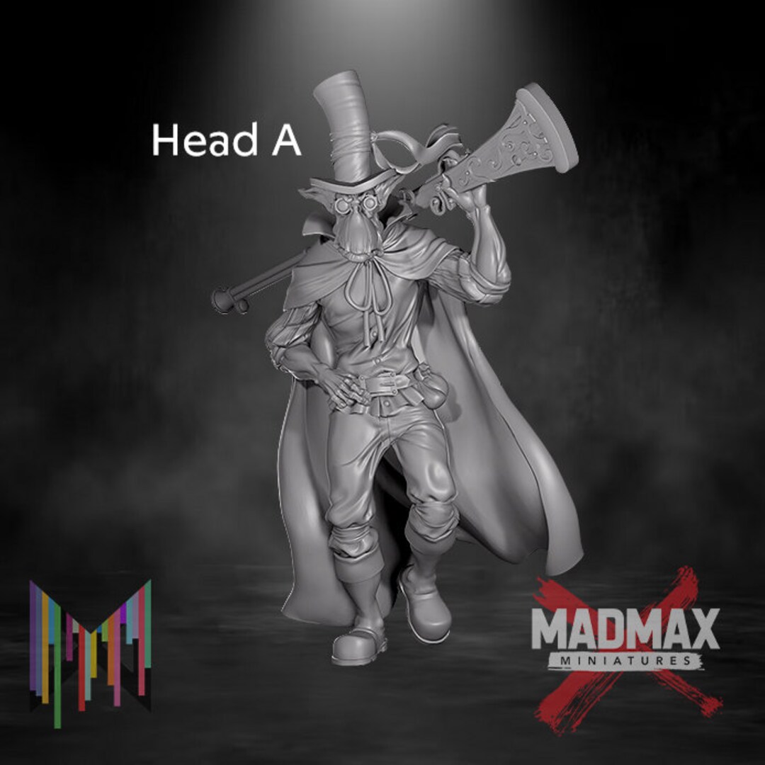 Orc Sniper Durgin Paint Forge L Dnd Miniatures L 3D Printed Model L ...