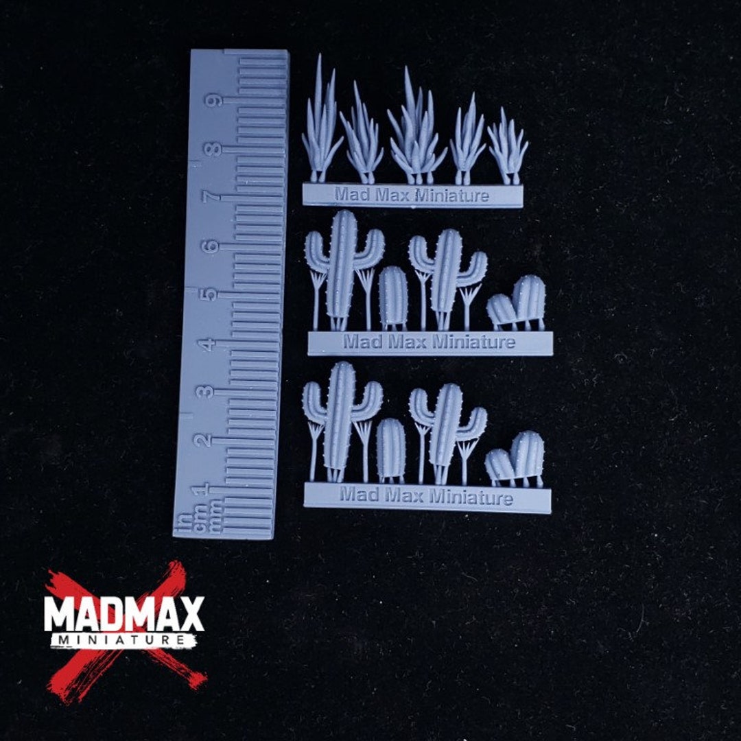 Desert Base Decoration SET 1 - Mad Max Miniature | Basing Material ...