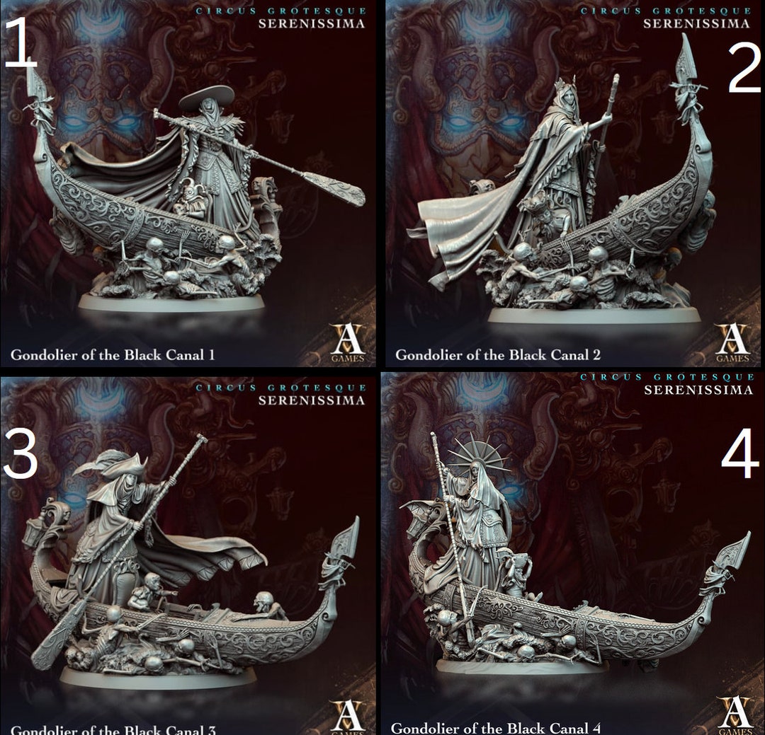 Gondoliers of the Black Canal - Circus Grotesque - Serenissima ...