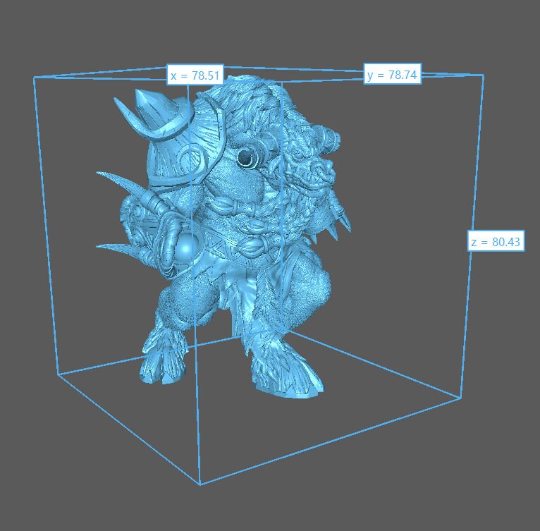 Blotus Gusher Dnd Miniature L 3D Printed Model L Minotaur L - Etsy