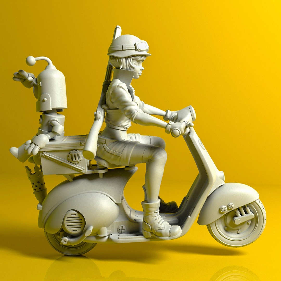 Quicksilver - Adventurers of Inneath L 3D Printed Model L Durgin Paint ...