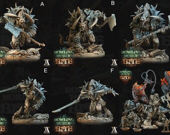 Azael, Pit Lord Dnd Miniature L 3D Printed Model L Monster L Beast ...