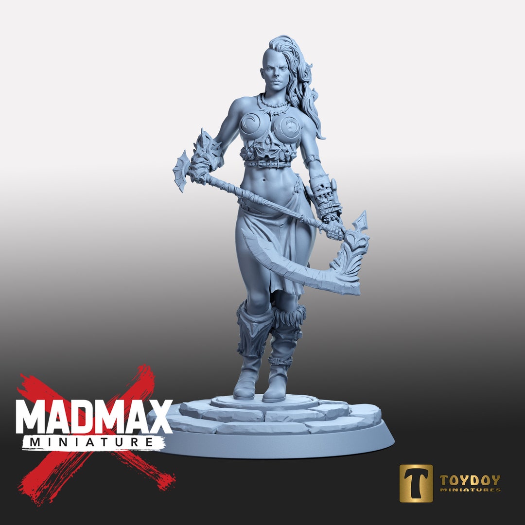Leena 75mm SFW & NSFW - Toydoy 3D Printed Model L Perfect Wargamer Gift ...