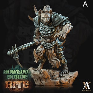 Gnoll Scouts - Dnd Miniature L 3D Printed Model L Gnoll Ratman L ...