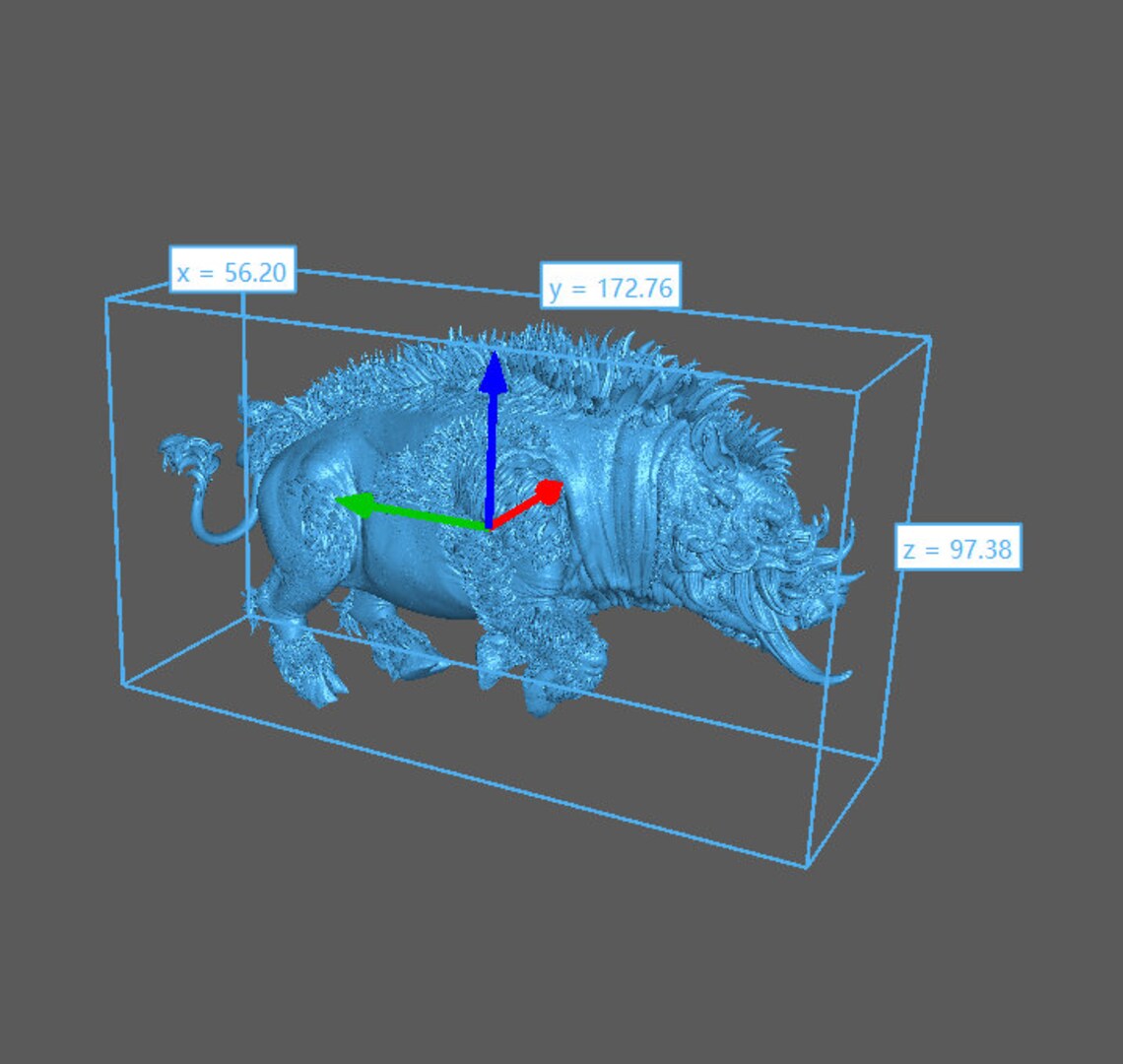 Dire Boar Dnd Miniature L 3D Printed Model L Pig L Beast - Etsy