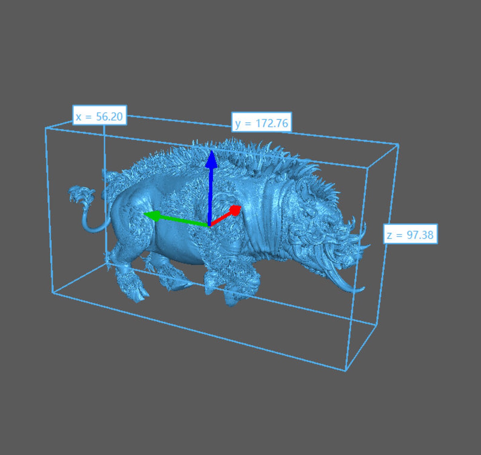 Dire Boar Dnd Miniature L 3D Printed Model L Pig L Beast - Etsy