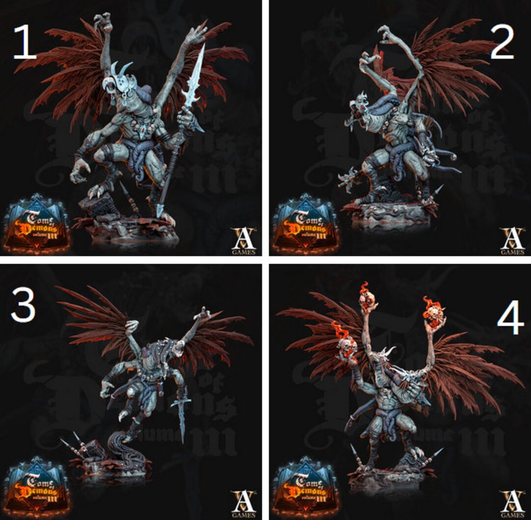 Teraton Vulduk - Dnd Miniature L 3D Printed Model L Archvillain Games L ...