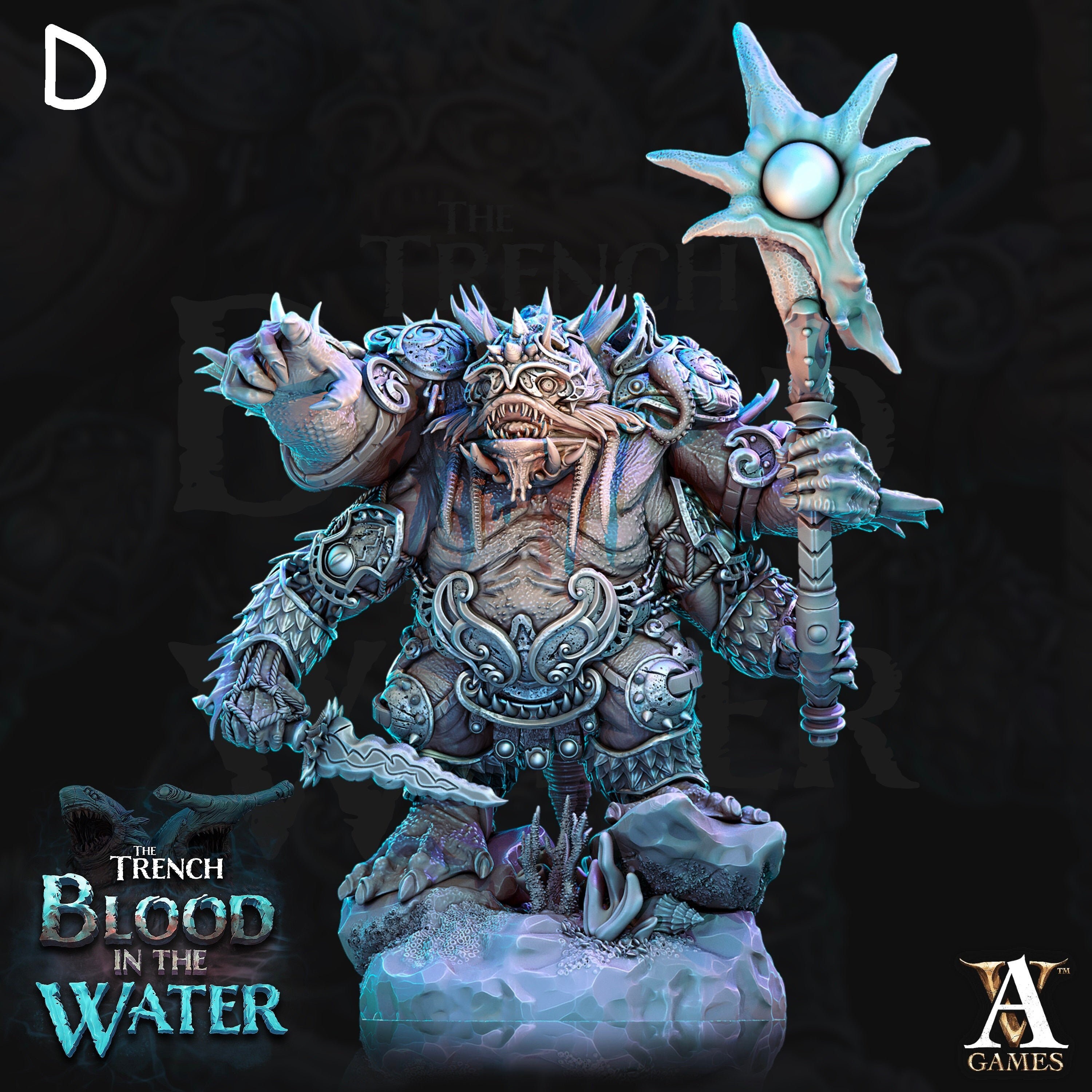 Shakarkha Juggernauts Dnd Miniature L 3D Printed Model L Sea - Etsy