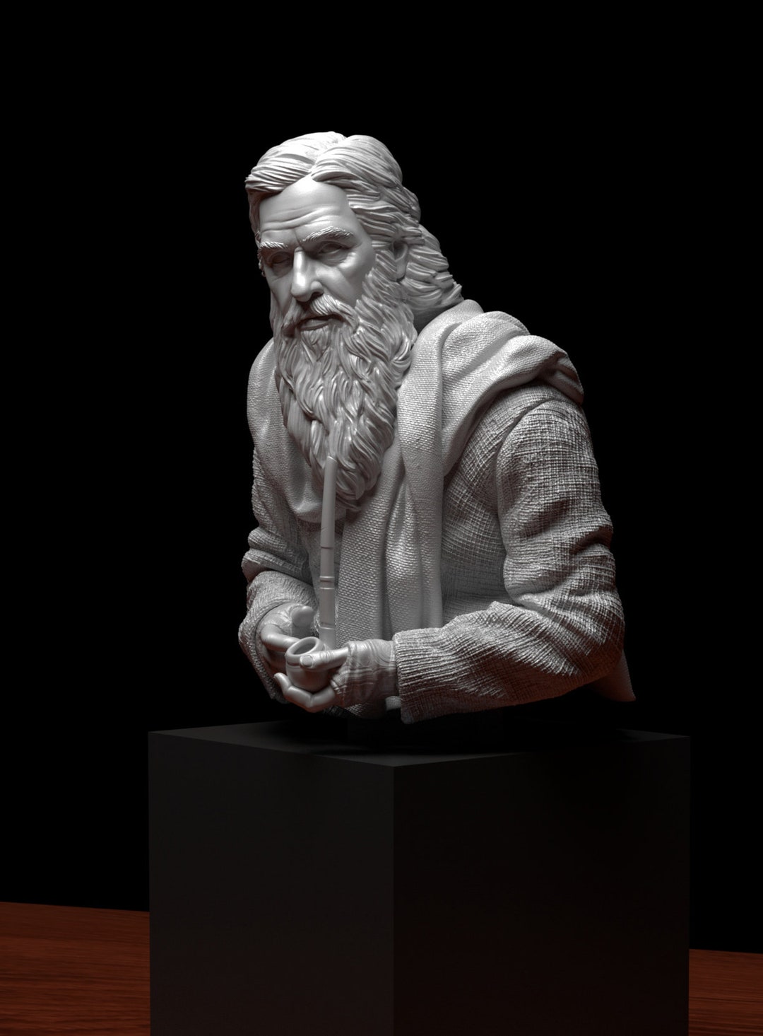 The Pilgrim Bust L 3D Printed Model L Perfect Wargamer Gift - Etsy