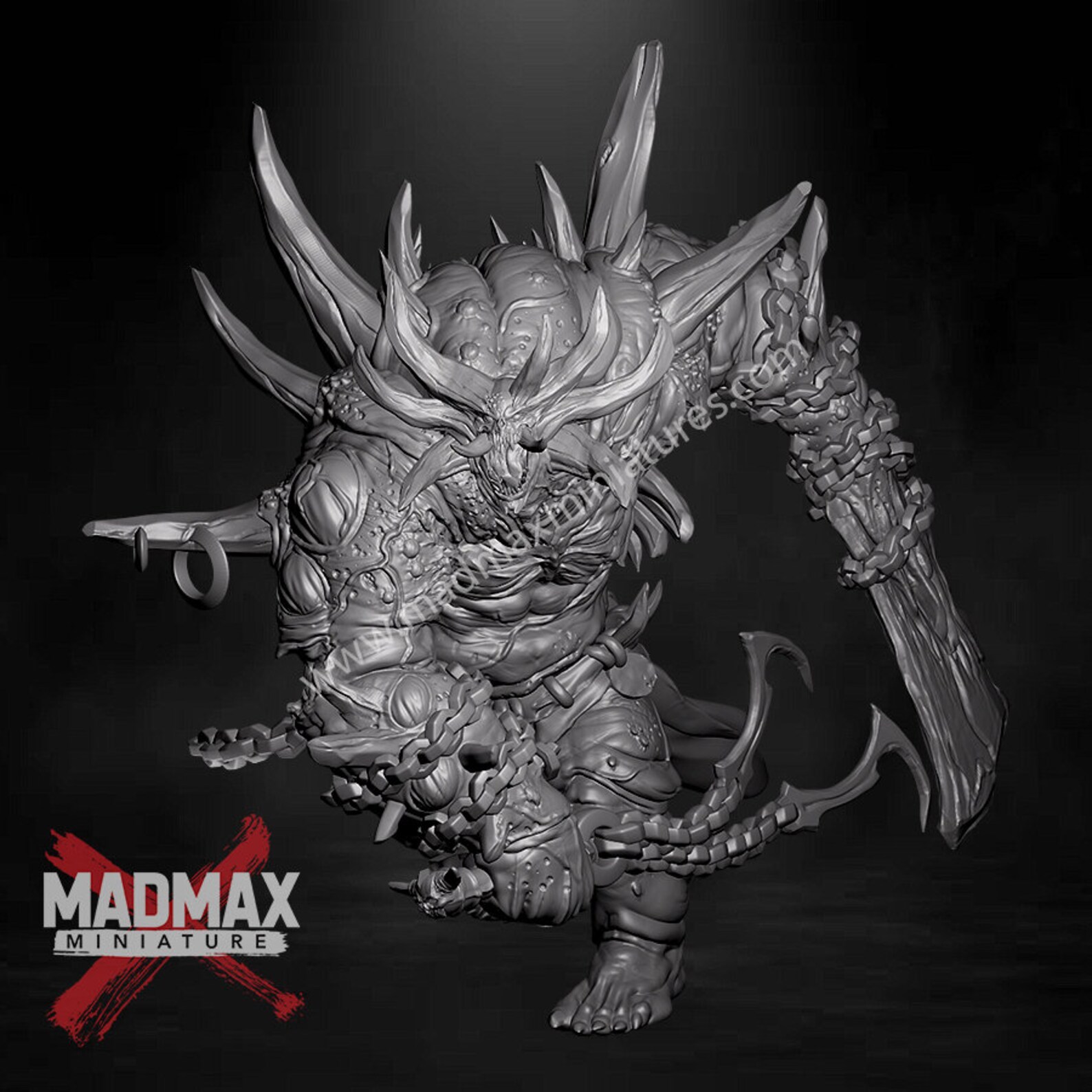 Avatar of Necrosis 2 - Parasite Collectibles 3D Printed Model L Perfect ...