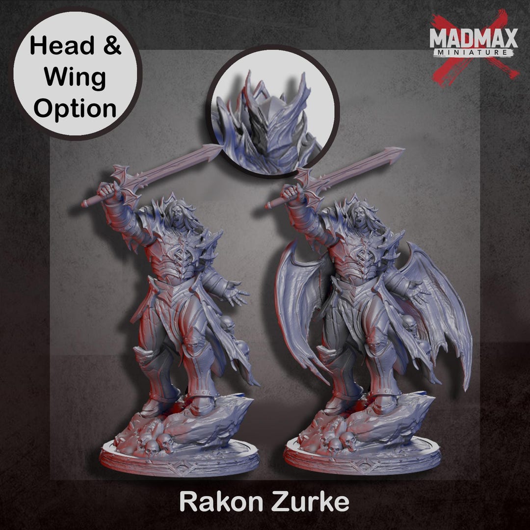 Rakon Zurke - Cult of Flesh - Dnd Miniature L Parasite Collectible L ...
