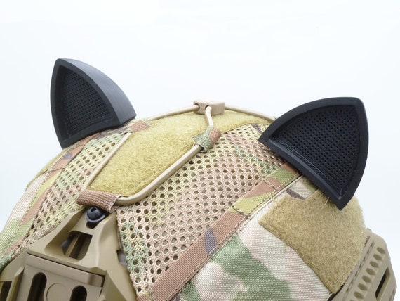 3D Printed Tactical Neko Cat Ears - Etsy Denmark