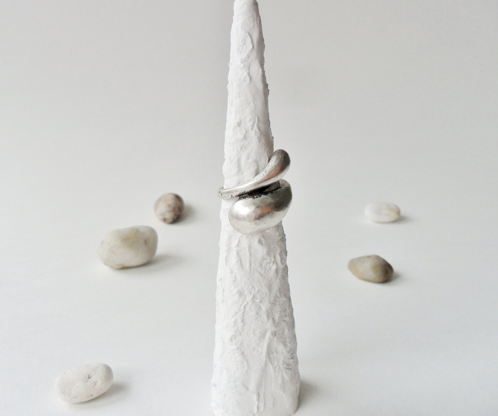 Silver Adjustable Ring, Big Boho Ring,a Bohemian Rings for Women, Big ...