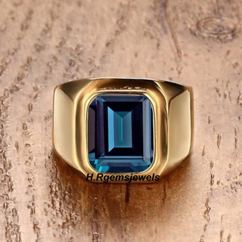 Alexandrite Ring Men - Etsy