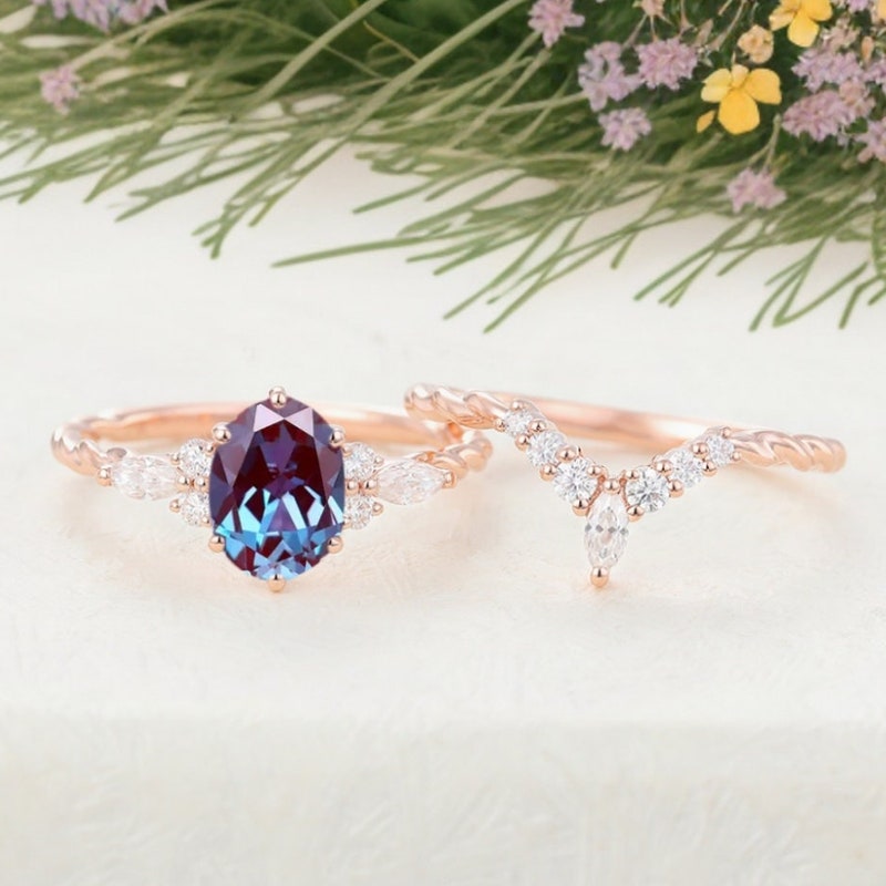 June Birthstone Ring - Etsy