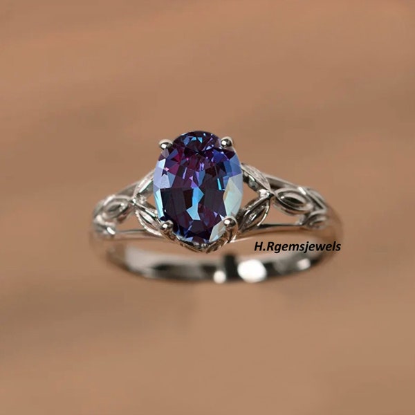 Alexandrite Ring - Etsy