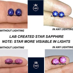 Lindy Star Sapphire Ring | Blue Star Sapphire Solitaire | Anniversary ...