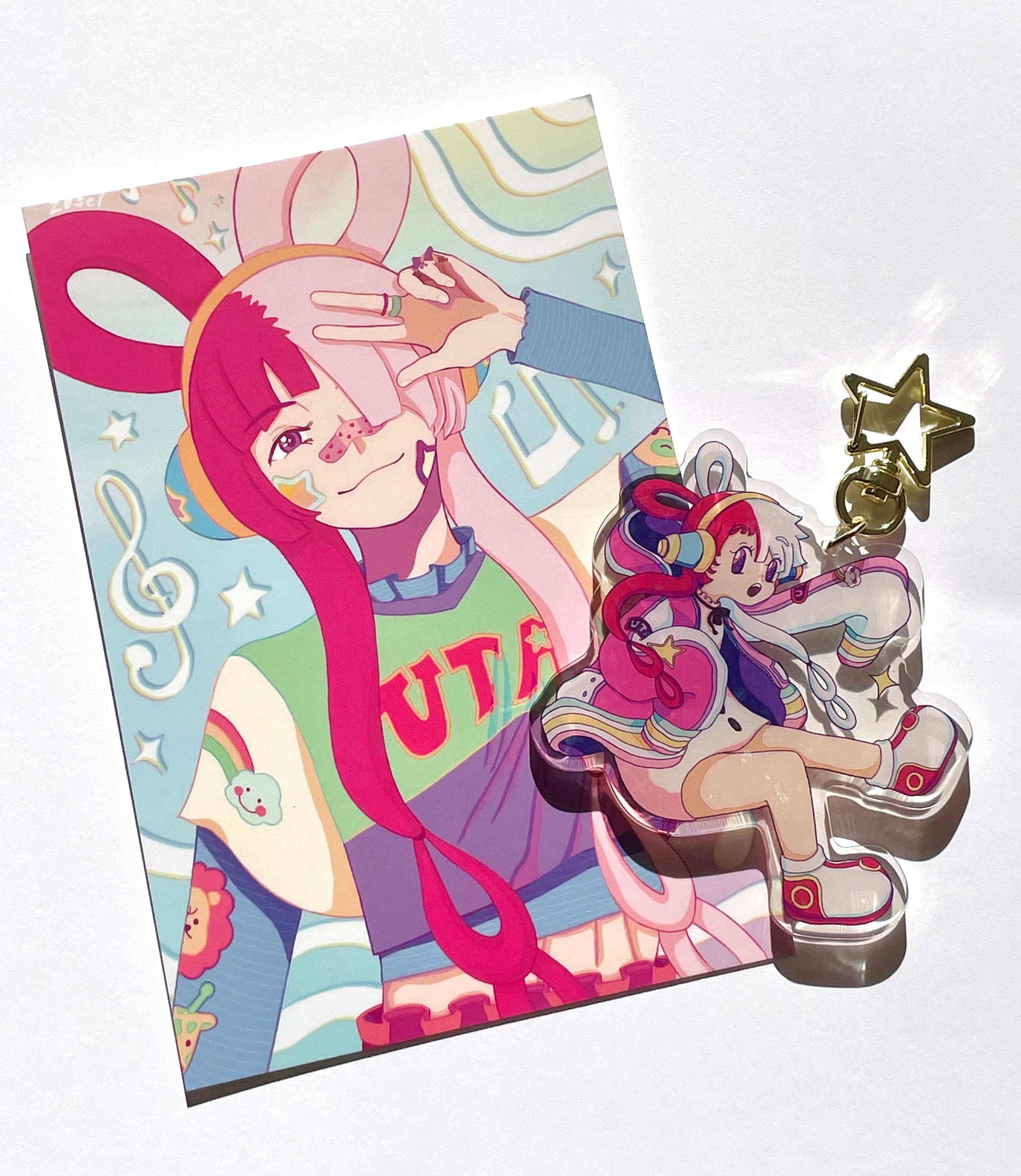 Ut Print and Keychain - Etsy