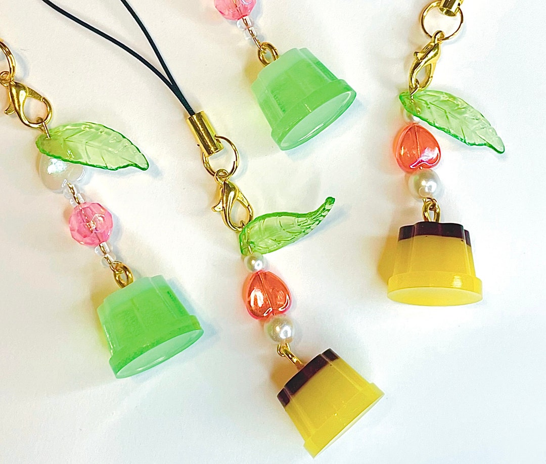 Mini Pudding Keychains | Handmade Resin Charms - Etsy