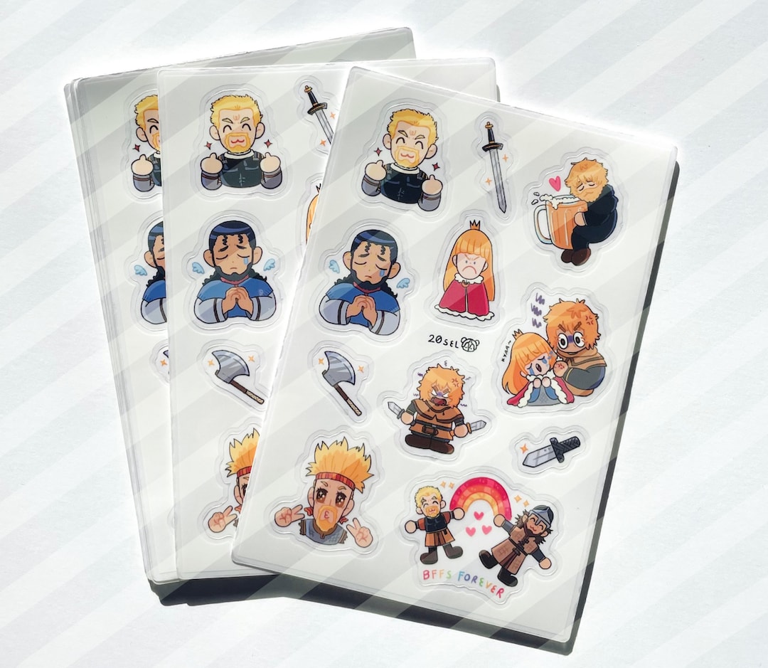 Viking Sticker Sheet - Etsy
