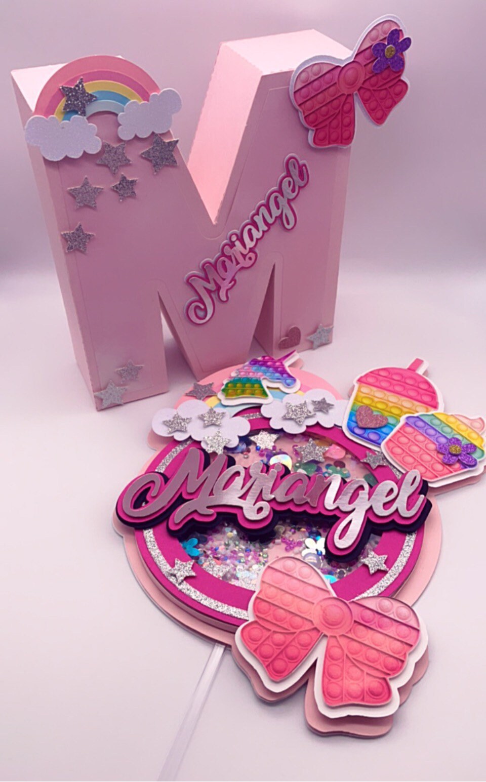 Custom Shaker Cake Topper | Etsy