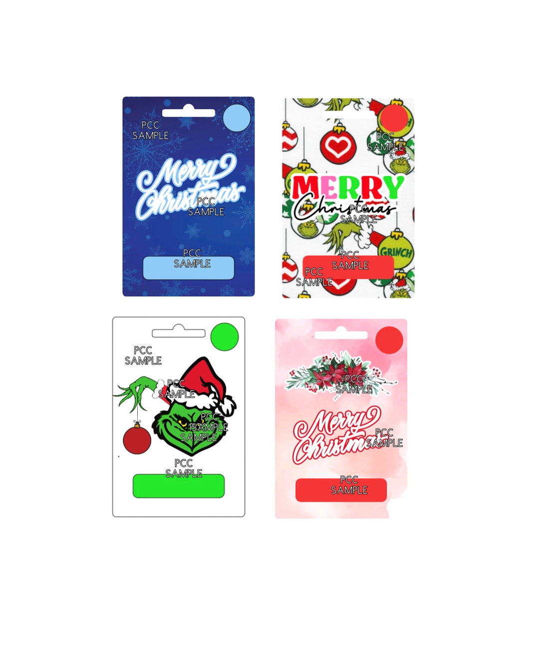 Printed Money Cards Christmas Theme - Etsy